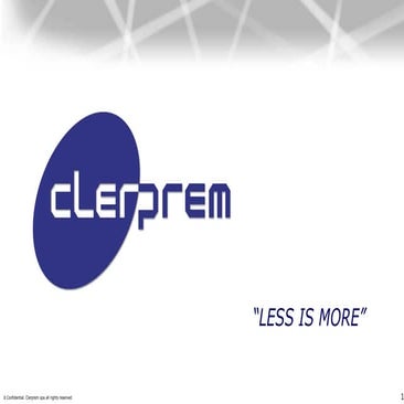 Clerprem's products | PDF