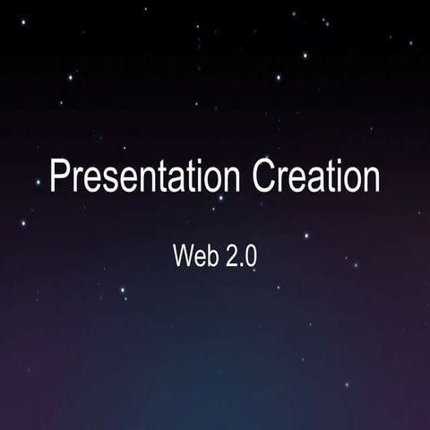 Presentation Creation | PPT