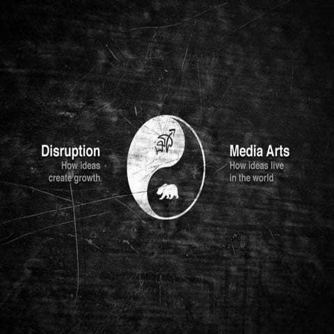DISRUPTION + MEDIA ARTS | PPT