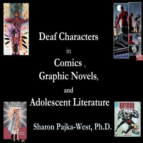 Presentation Deaf Comic Book Characters | PPT | Comics and Graphic ...