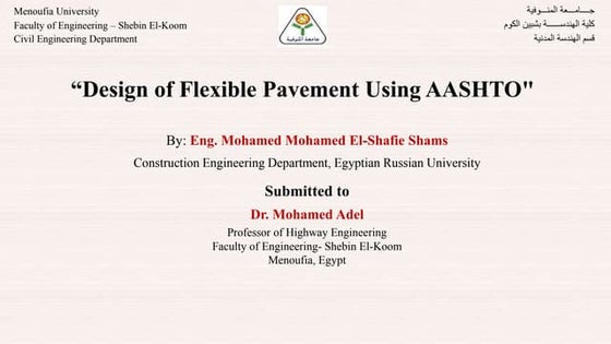 Design of cc pavement by IRC 58 | PPT