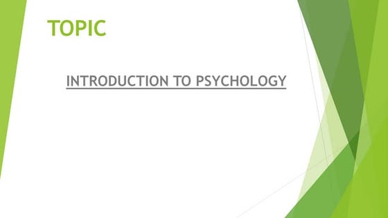 Psychology as a Science.ppt | Science