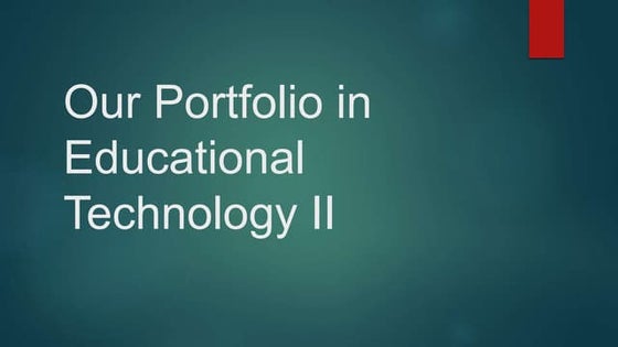 Technology in Early Childhood Education | PPT