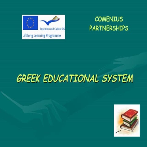 Educational system in Greece (E) | PPT