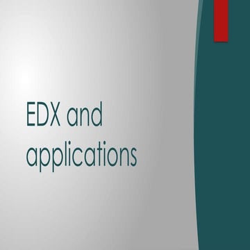 ( EDAX)energy Dispersive xray spectroscopy | PDF