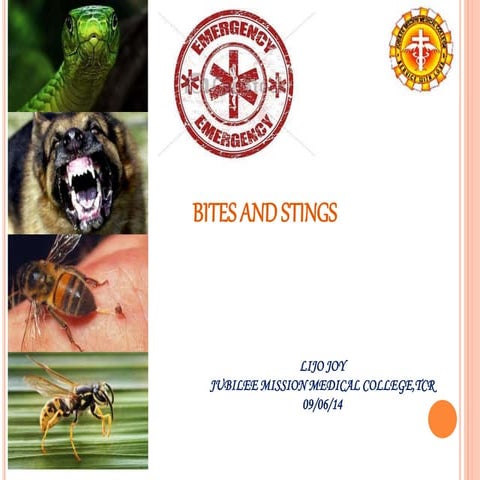 snake bite management | PPTX