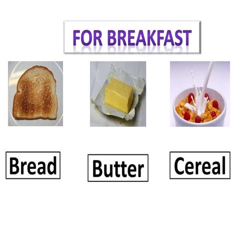 Presentation english year 2 ( food ) | PPTX