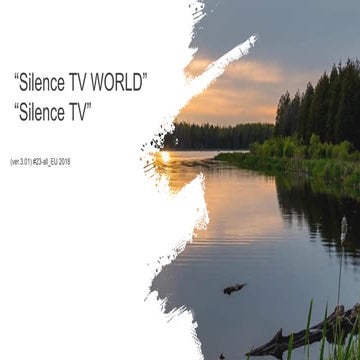 Silence TV | PPT