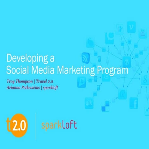 Developing a Social Media Marketing Program | PPT