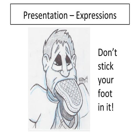 Presentation – expressions | PPT
