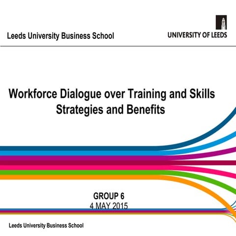 Training and development over workforce dialogue | PPT