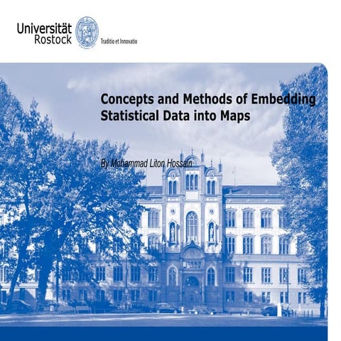 Concepts and Methods of Embedding Statistical Data into Maps | PPT
