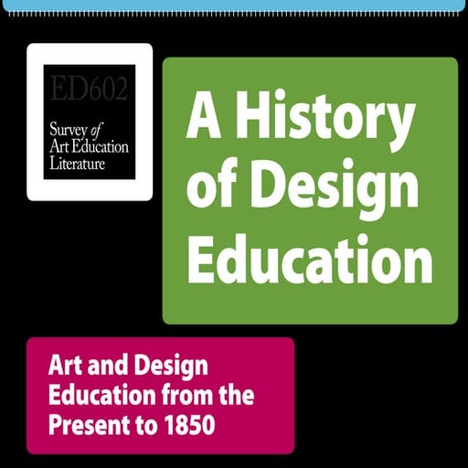 A History of Design Education | PDF