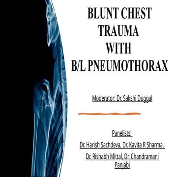 presentation Final_blunt chest trauma with pneumothorax.pptx