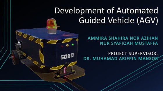 Automated Guided Vehicle(AGV) | PPTX | Auto Navigation Systems | Auto ...