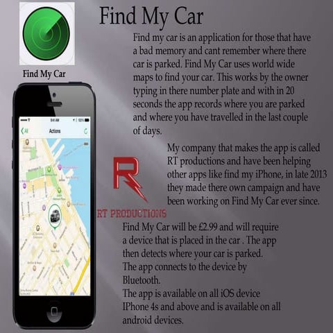 Presentation find my car | PPTX