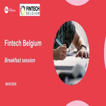 Febelfin Academy Presentation - Breakfast | PPTX