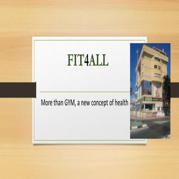 Presentation fit4all | PPTX