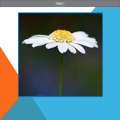 Presentation flower | PPTX