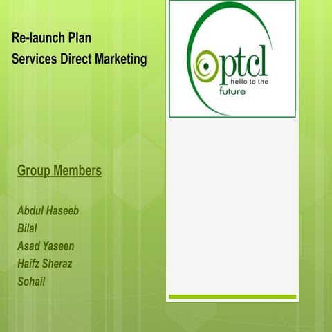 Brand Relaunching PTCL | PPT