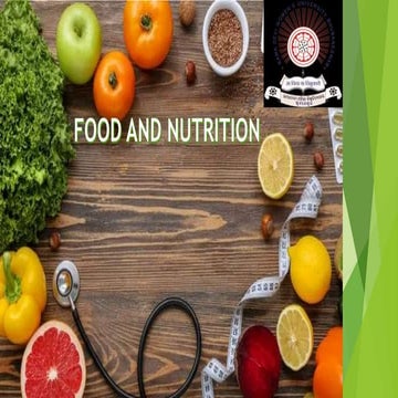 Presentation of food and nutrition website.pptx