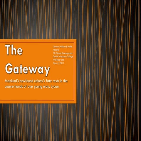 The Gateway - Game Concept | PDF