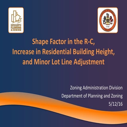 Shape Factor in the R-C, Increase in Residential Building Height, and ...