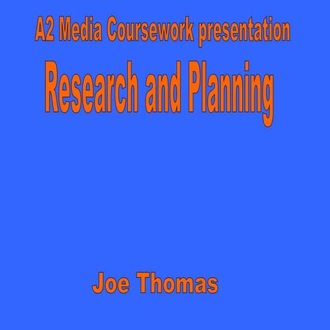 Presentation for a2 ideas media | PPT