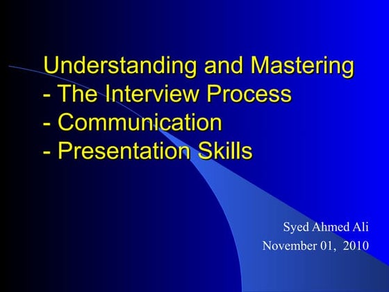 Professionalism Training | PPT