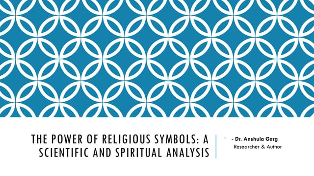 MAJOR WORLD RELIGIONS' SYMBOLS | PPTX