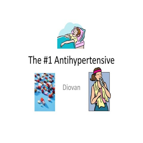 Presentation for diovan | PPT
