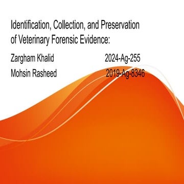 Presentation forensic evidences.pp8787tx | PPTX
