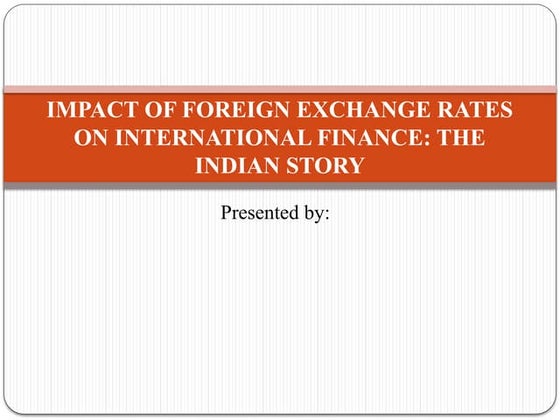 Economics Project Class 12 (Foreign Exchange Markets) | PDF | Stocks ...