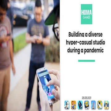 Sergey Komar: Building a diverse hypercasual studio during a pandemic | PPTX