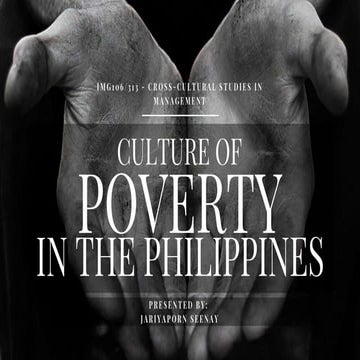 Culture of Poverty in the Philippines | PPTX