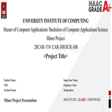 presentation format minor Project .pptx