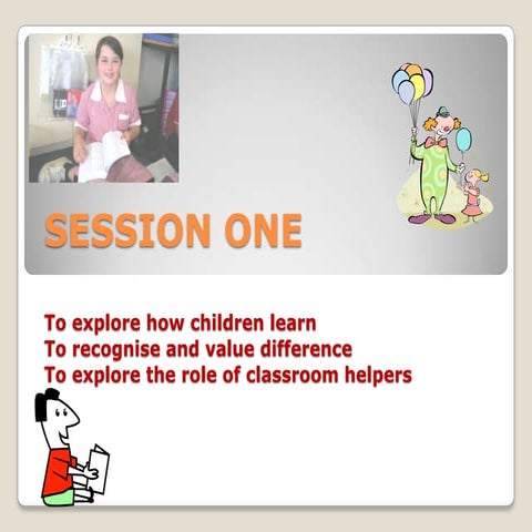 Presentation for Parents Session One | PPTX