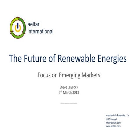 Steven Laycock, Managing director at Aeltari international