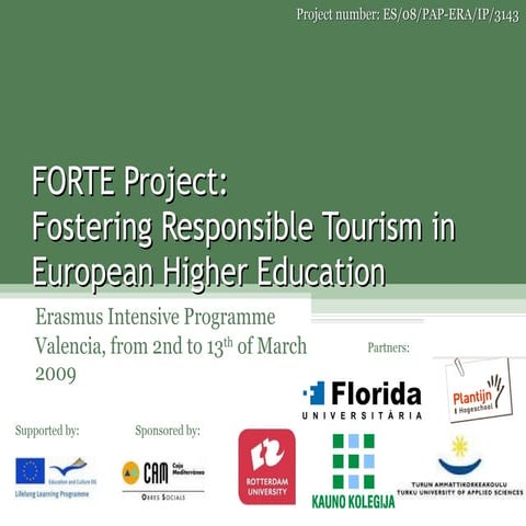 Presentation Forte Project | PPT