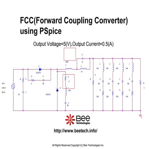 FCC(Forward Coupling Converter) using PSpice | PPT