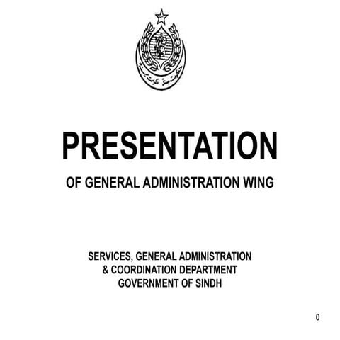 Presention sindhi wing ppt report pdf format | PPT