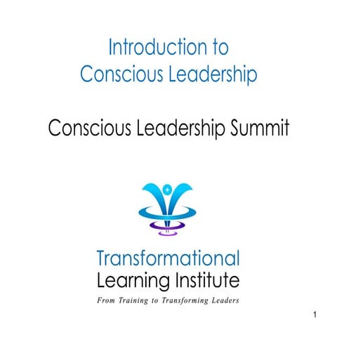 Introduction to Conscious Leadership | PDF