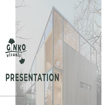 3D Studio Ginko Visuals | PDF