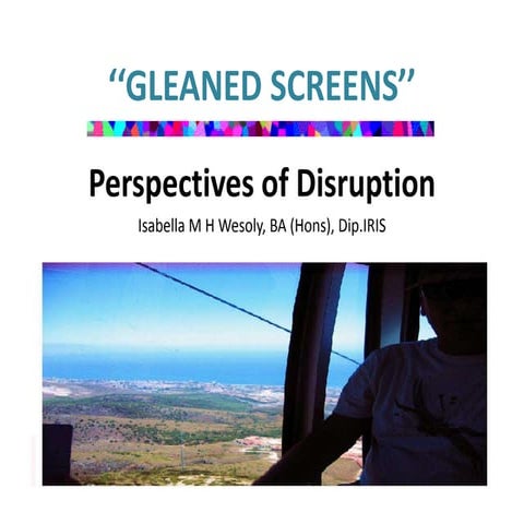 Gleaned Screens: Perspectives of Disruption | PPT