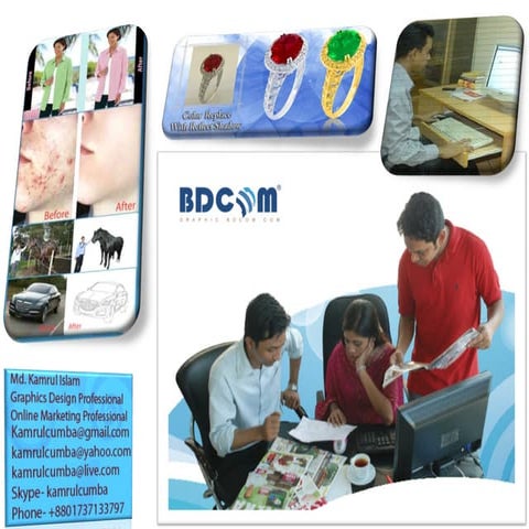 Bdcom Graphics Image Editing Services | PPT