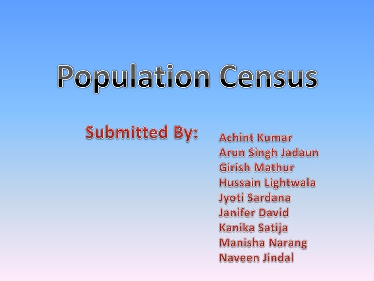 population census