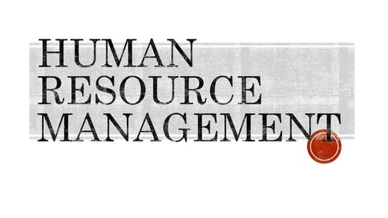 Personnel Management | PPTX