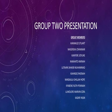 Presentation GROUP TWO.pptx