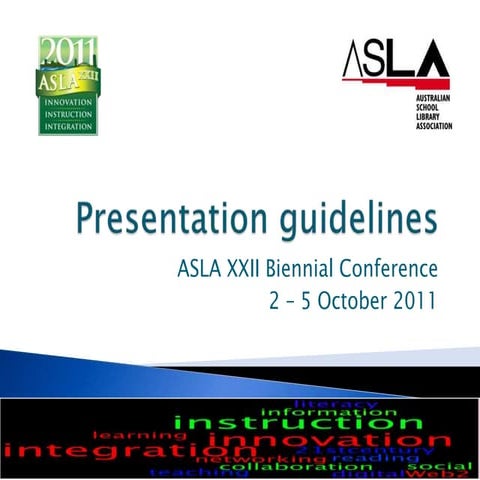 Presentation guidelines | PPTX | Desktop Publishing | Computer Software ...