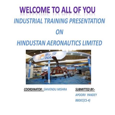 HAL(Hindustan Aeronautics Limited.) Subsystems | PPTX